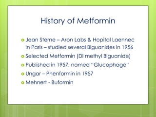 Metformin | PPTX