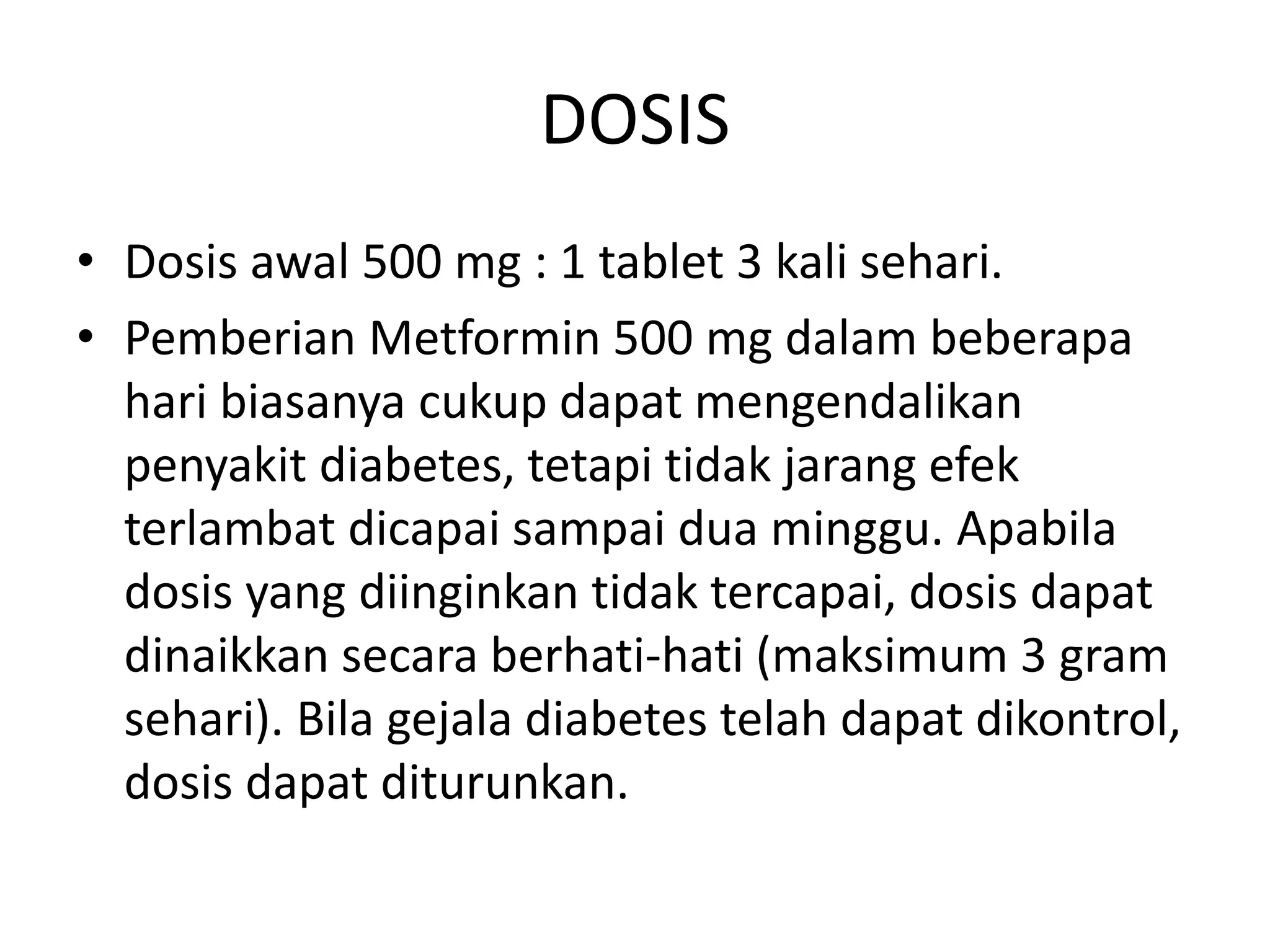Metformin | PPTX