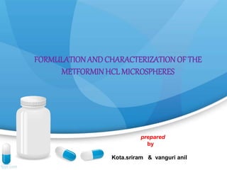 Metformine power point presentation .. .slide share | PPTX