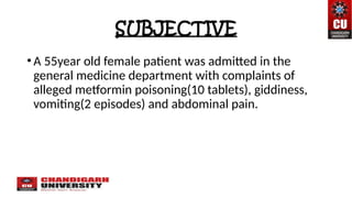 metformin poisoning………………………………………………….. | PPTX