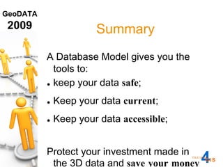 GeoData09 Presentation | PPT