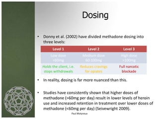 Methadone - A Potted Guide | PPTX