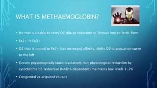 Methaemoglobinaemia | PPTX
