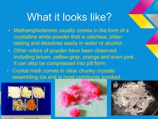 Methamphetamine | PPTX