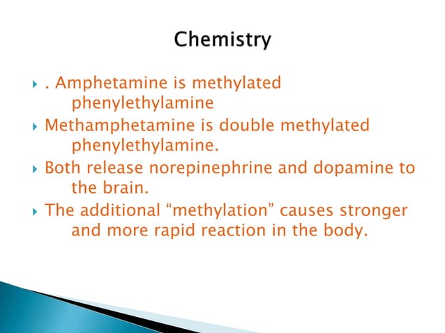 Methamphetamine | PPTX