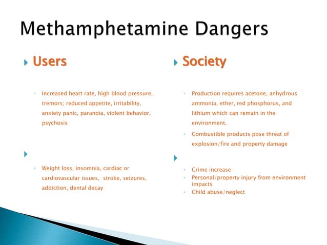 Methamphetamine | PPTX