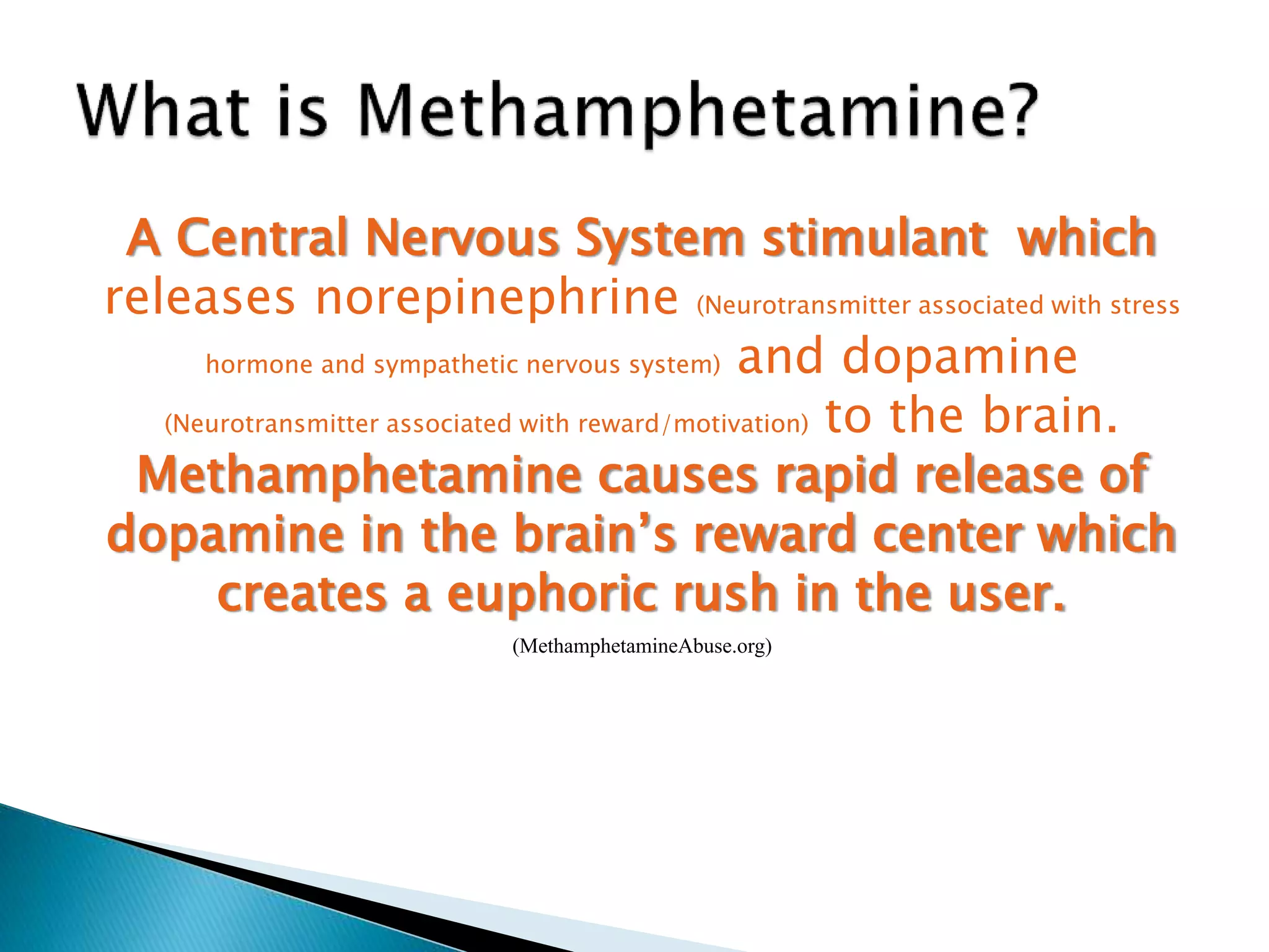 Methamphetamine | PPTX
