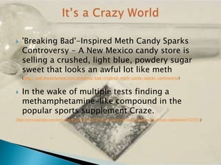 Methamphetamine | PPTX