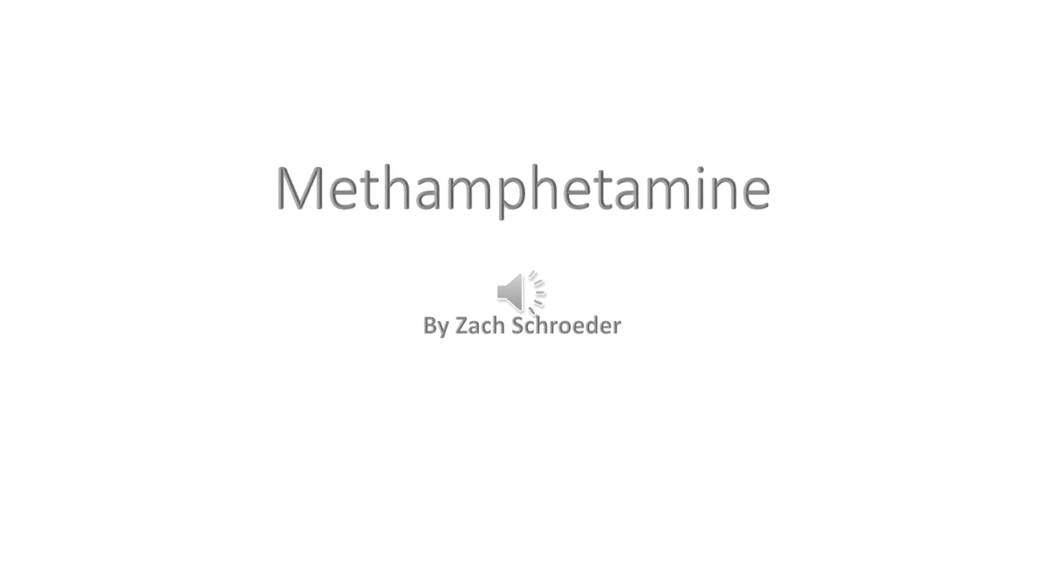 Methamphetamine | PPTX