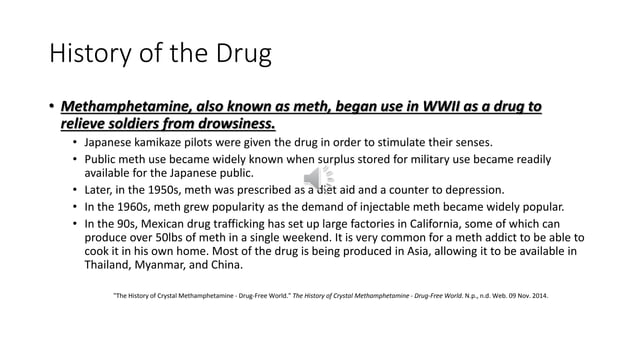 Methamphetamine | PPTX