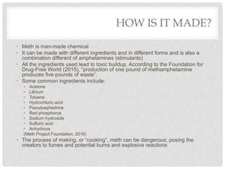 Methamphetamine | PPTX