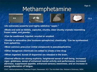 Methamphetamine by Rand L. Kannenberg | PPT