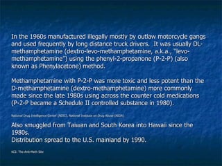 Methamphetamine by Rand L. Kannenberg | PPT
