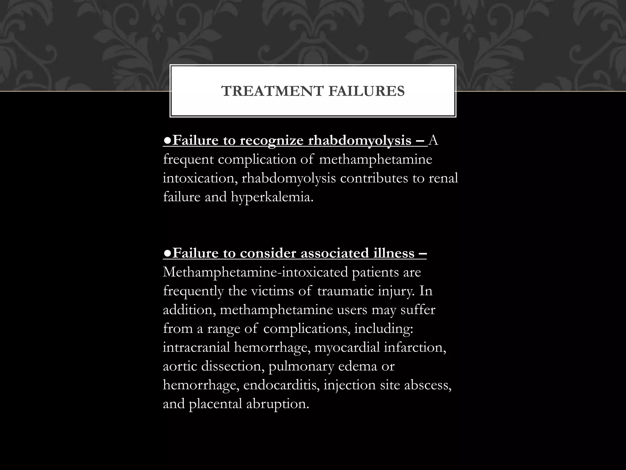 Methamphetamine presentation | PPTX