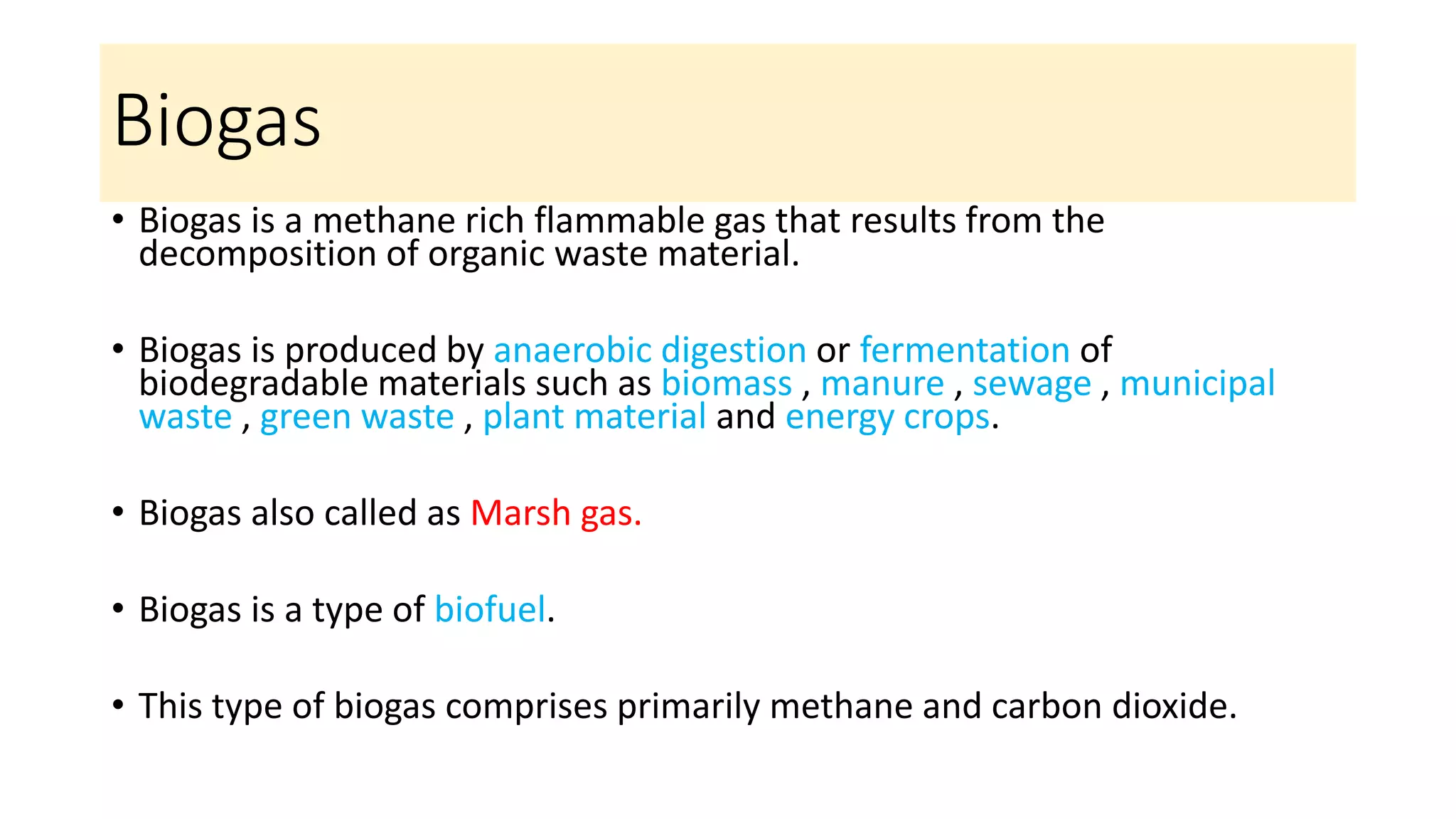 Methane production | PPTX