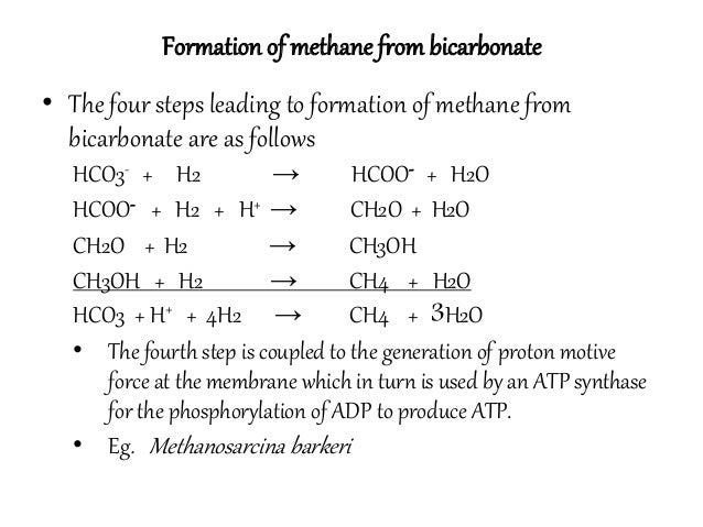 Methanogenesis