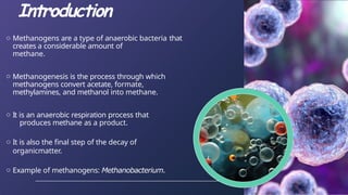METHANOGENESIS of microbial physiology in microbiology | PPT