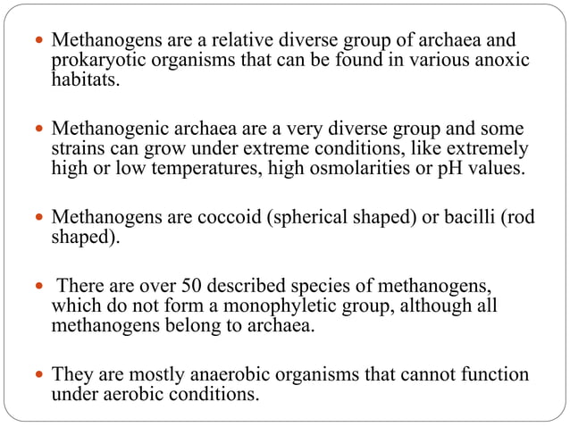 Methanogens | PPTX