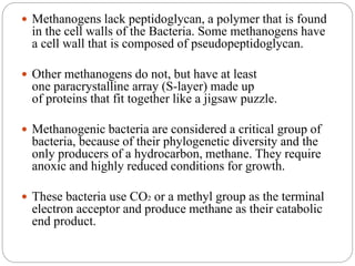 Methanogens | PPTX