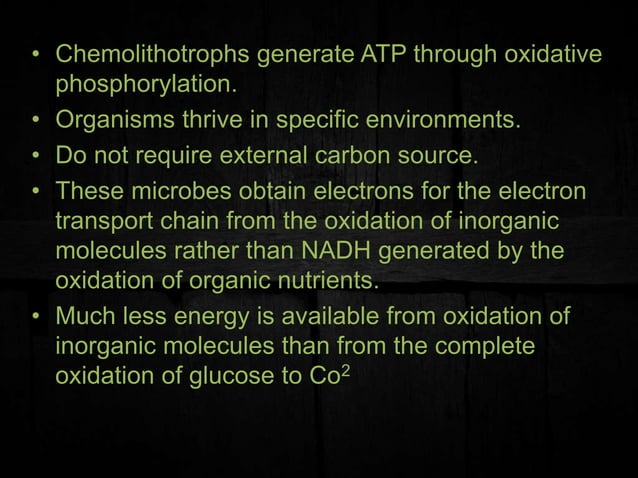 Methanogens and chemolithotrophy | PPTX | Chemistry | Science