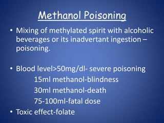 Methanol | PPTX
