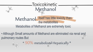 Methanol Toxicity | PPTX