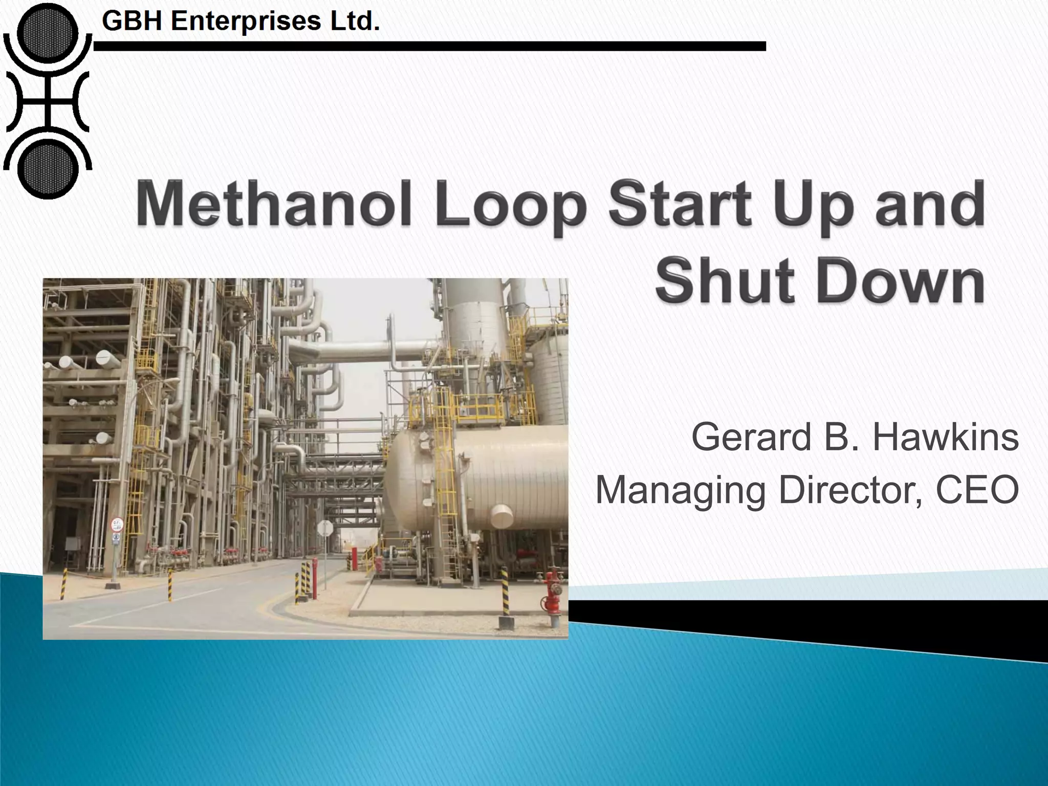 Methanol Loop Start Up and Shut Down | PDF