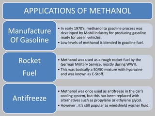 Methanol oc | PPTX