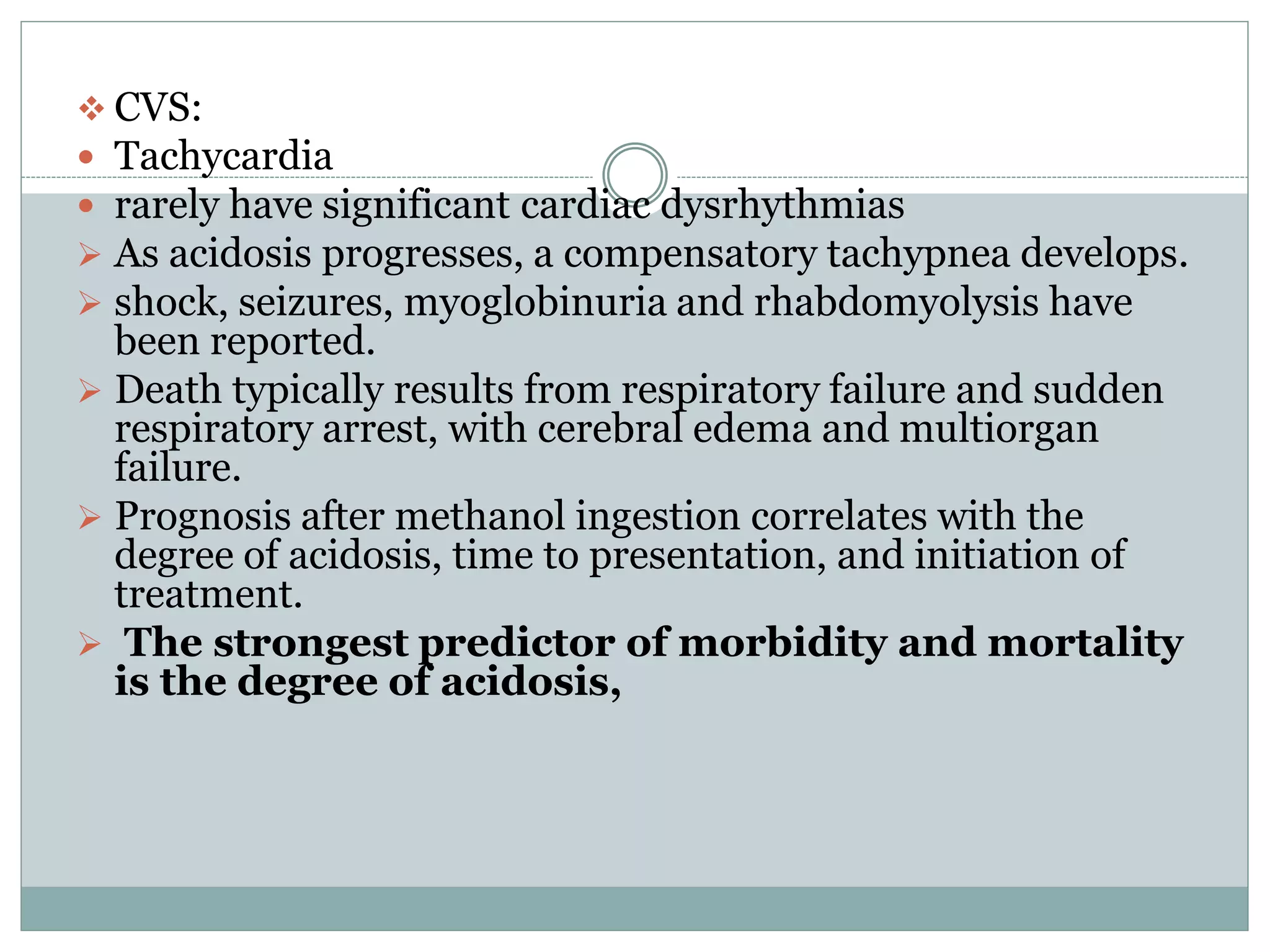 METHANOL POISONING | PPTX