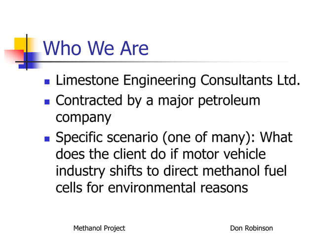 Methanol Project.ppt