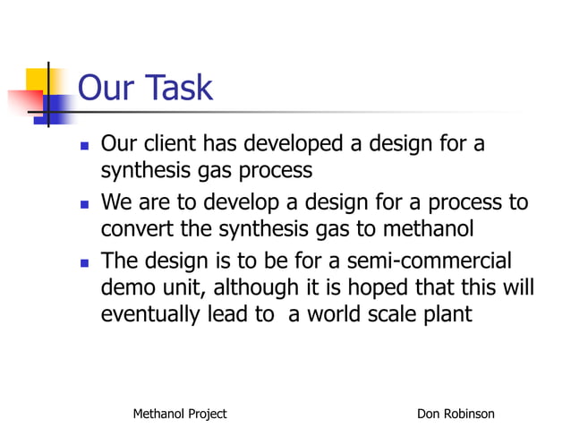 Methanol Project.ppt