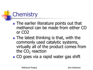 Methanol Project.ppt