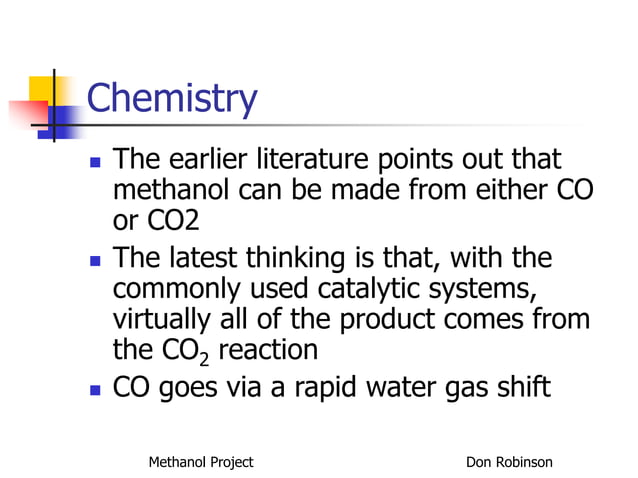 Methanol Project.ppt