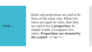 Mathematics for Nurses Ratio and Proportion.pptx