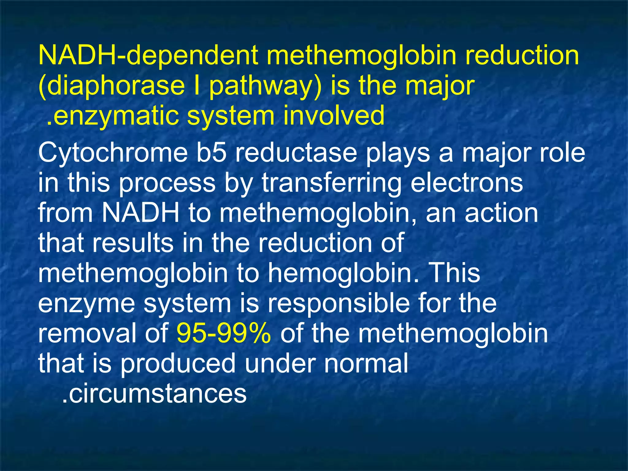 Methemoglobinaemia | PPT