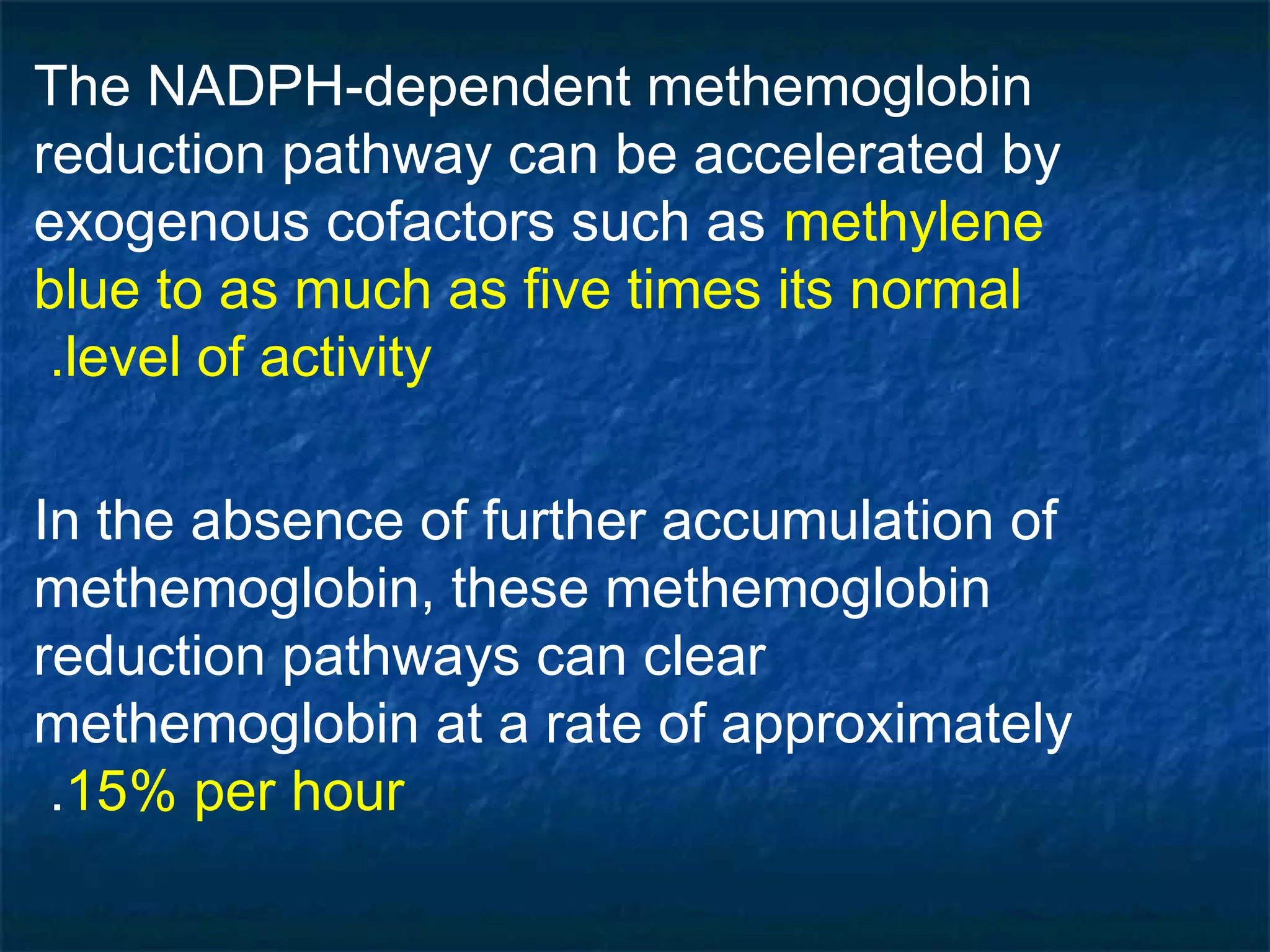 Methemoglobinaemia | PPT