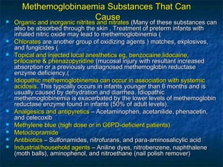 Methemoglobinaemia | PPT