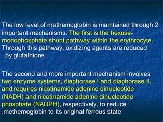 Methemoglobinaemia | PPT
