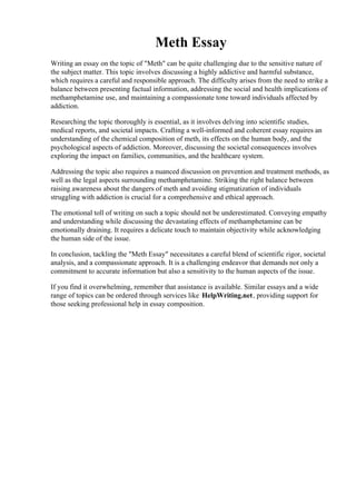 Meth Essay.pdf