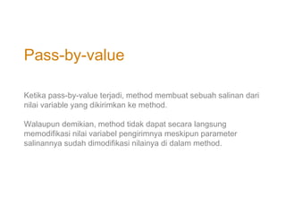 Method pada Java | PPT
