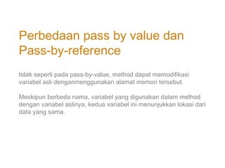 Method pada Java | PPT