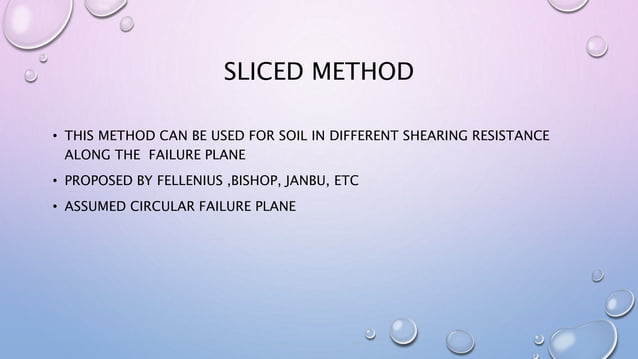 Method of-slices | PPTX | Geology | Science