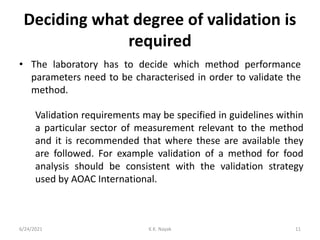 Method validation | PPTX