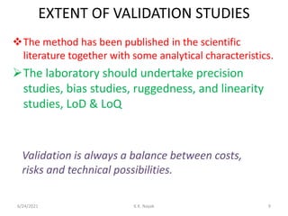 Method validation | PPTX