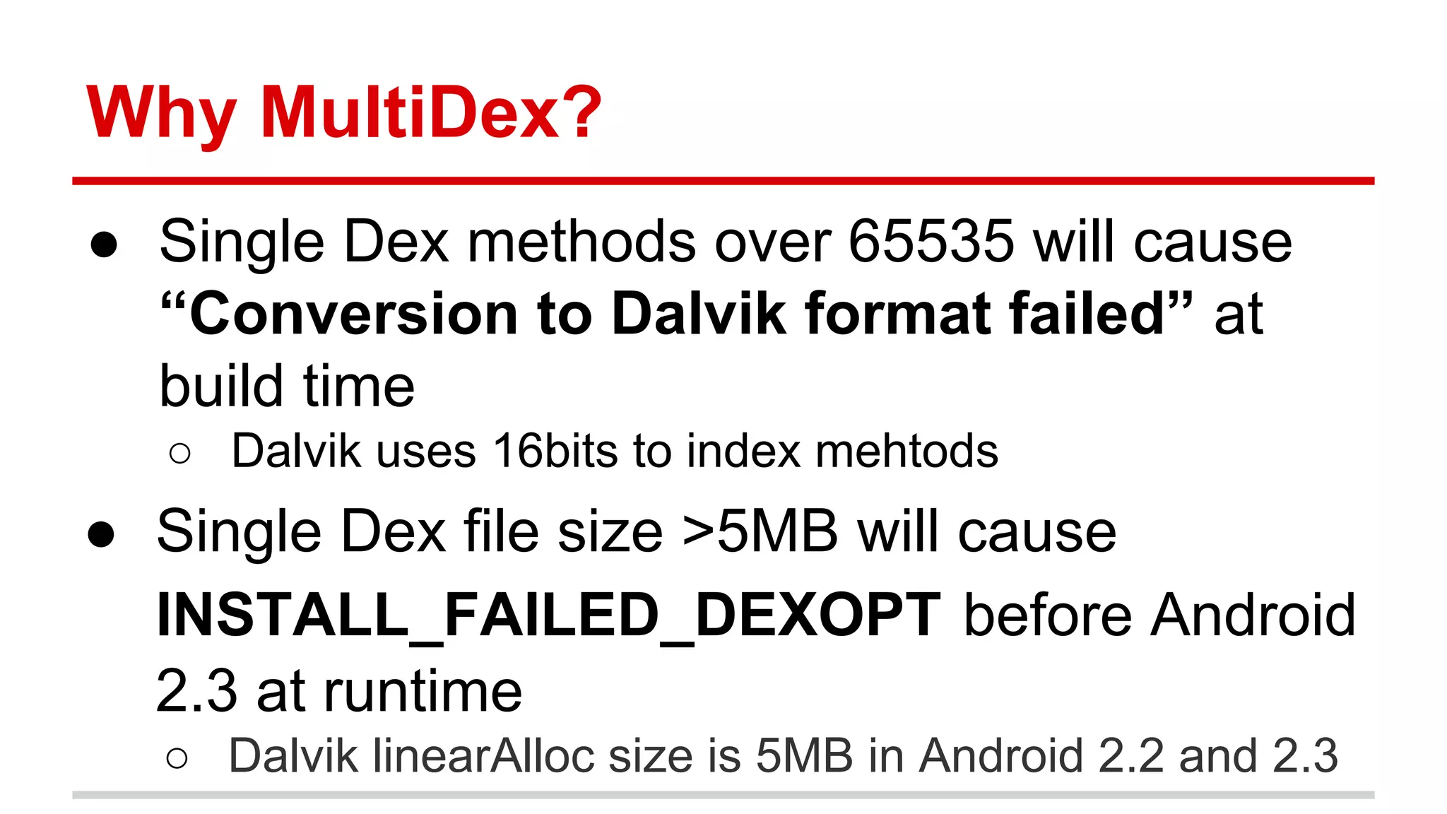 為什麼Method數超過65535會build fail? | PDF
