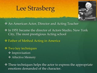 Mammootty, The Method Actor | PPTX