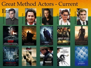 Mammootty, The Method Actor | PPTX