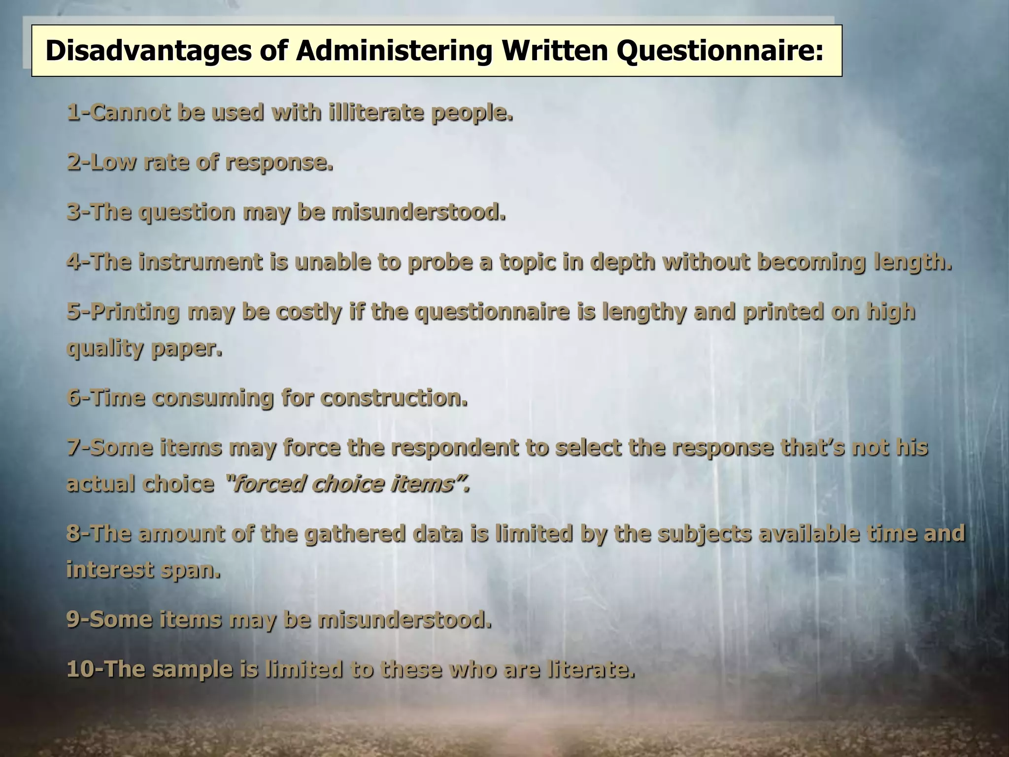 Method and tools of data collection | PPT