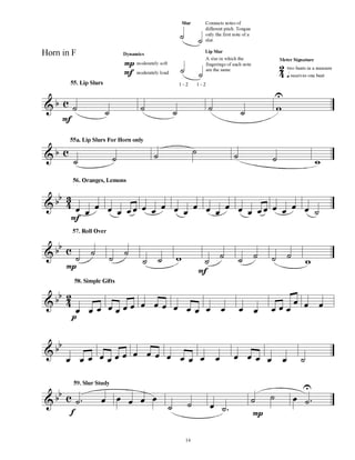 Method book french horn 01 (beginner) | PDF