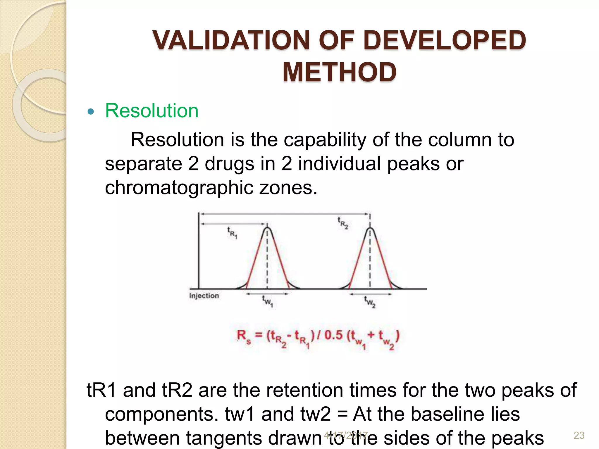 Method development and validation | PPTX